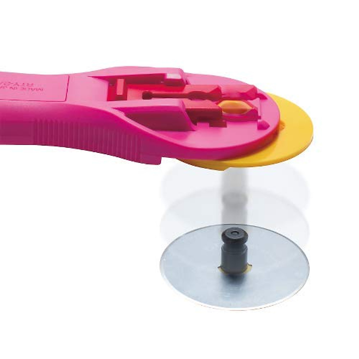 Olfa Splash Rotary Cutter 45mm Fairy Floss Pink
