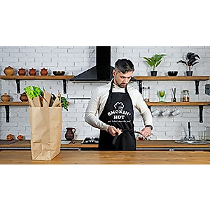 Smbetifa Funny Aprons for Men,Funny dad gifts,Christmas Gifts for Dad,Cooking Gifts for Men,Chef Gifts,Birthday Gifts (Masterchef)