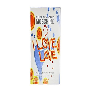 MOSCHINO I Love Love Eau de Toilette Spray, 1 Ounce