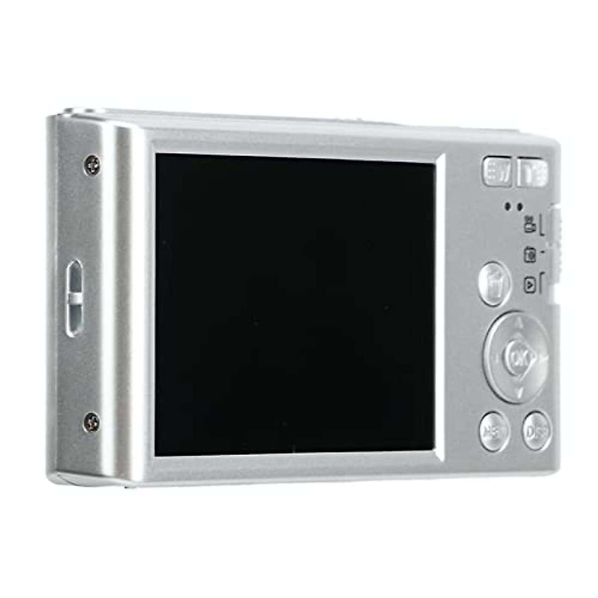 16X Digital Zoom Camera, 2.8in LCD Screen, 4K 44MP Anti Shake High Resolution HD Camera, Built in Fill Light, USB Rechargeable and Data Transferable (Silver)