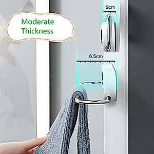 Wall Mounted Slipper Rack Organizer Towel Bar with Sticky Hanging Strips Convenient Self-Adhesive(10.2", Grey)