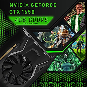 Dell Gaming PC Tower Desktop Computer - GeForce GTX 1650 4GB GDDR5, Core i7 16GB RAM, 256GB SSD Hard Drive, HDMI, Keyboard & Mouse, USB WiFi, Windows 10 Pro 64-bit(Renewed)