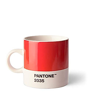 Pantone Copenhagen.design Espresso Cup, Small Coffee Cup, fine China (Ceramic), 120 ml, Pride - in Gift Box