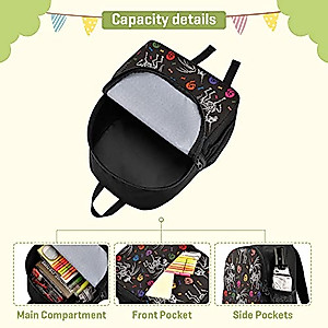 KFBE Unicorn Skull Skeleton Kids Backpack Preschool Toddler Bookbag for Girls Boys Kindergarten School Bags S 20812814