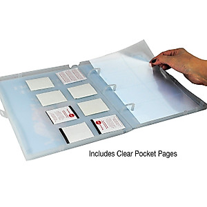 UniKeep® Movie Ticket Collection Case with Acid-Free Pages and Integrated Binder Rings
