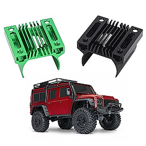 2pcs RC Motor Heatsink Aluminum Alloy RC Electric Motor Heat Sink with Efficient Cooling Improved Performance for RC Car Truck