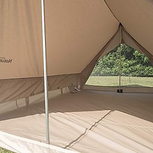 Naturehike Cotton Retro Tent Outdoor Glamping Camping Cabin Tent (Extend 5.6)