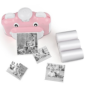3 Rolls Refill Print Paper for Barchrons Instant Print Camera, Zero Ink Thermal Paper, Print Paper TP57A