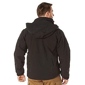 Rothco 3-in-1 Spec Ops Soft Shell Jacket - Ultimate Weather Defense with Removable Fleece Liner - Black - M