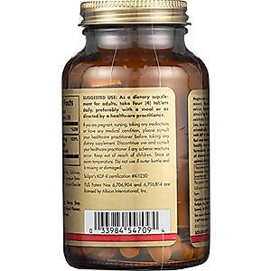 SOLGAR Chelated Magnesium Tablets, 100 Count