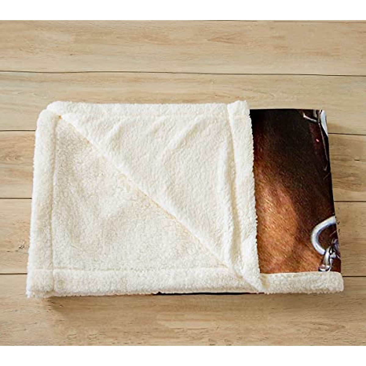 Steed Printed Bed Blanket Couple Horses Throw Blanket Lightweight Soft Cozy Luxury Farmhouse Theme Fleece Blanket 3D Horse Flannel Blanket for Sofa Bedroom Office Travel All Season(Twin 60"x80")