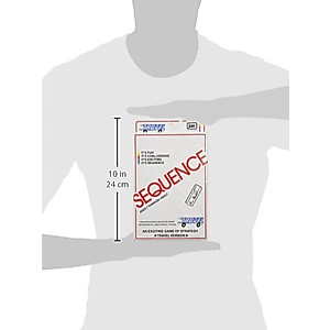 Jax Travel SEQUENCE - The Exciting Strategy Game in a Compact Travel Case! , White