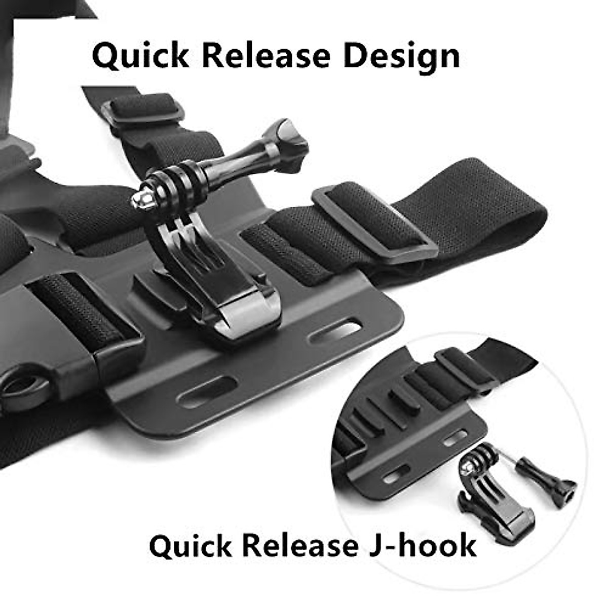 Dream Bull Chest Mount Harness Chesty Vest Head Mount Strap for Action Camera Compatible with GoPro Hero 11,10,9,8,Max,Go Pro Hero 7,6, 5,4, Session,3+,3,Hero (2018),Fusion,DJI Osmo,AKASO
