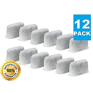 Premium Replacement Charcoal Water Filters for Cuisinart Coffee Machines (12)