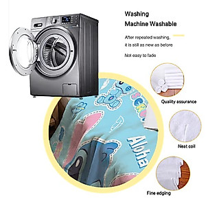 Cartoon Anime Blankets Soft Flannel Throw Blanket Gifts Suitable for Kids and Adults,Warm Home Bed Sofa Christmas/Halloween Blanket Suitable for All Season（50"X40"）