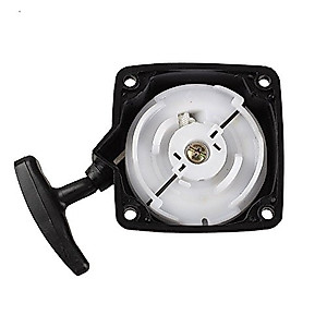 HQparts Recoil Pull Starter Assembly & Cup Screw for Jiffy 4057-S STX Pro II Model 34 Model 30XT SD60i Model 60 Jiffy Feldmann Ice Fishing Auger Drill 4057-S 4057