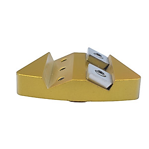 ACTINTOOL Mastic Glue Removing Redi Lock Tungsten Scraper for Husky Floor Grinder (Redi lock) (Pack of 3 pcs)