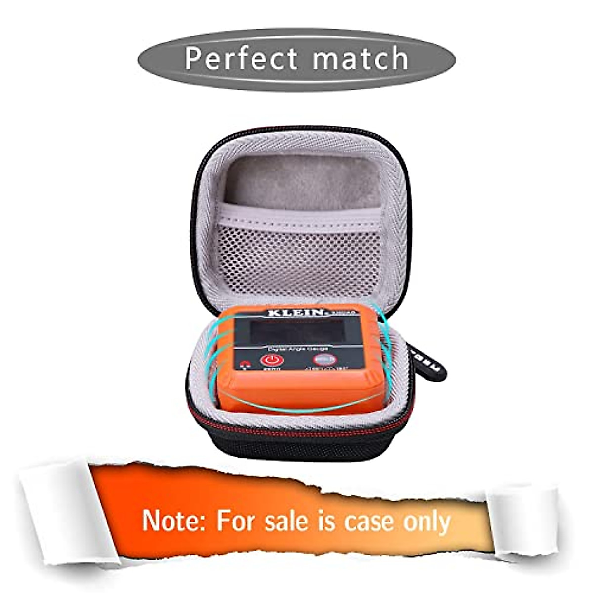 LTGEM EVA Hard Case for Klein Tools 935DAG Digital Electronic Level and Angle Gauge- Travel - Protective Carrying Storage Bag