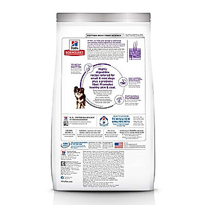 Hill's Science Diet Dry Dog Food, Adult, Small & Mini Breeds, Sensitive Stomach & Skin, Chicken Recipe, 4 lb Bag