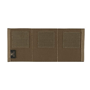 KRYDEX Triple 5.56 Magazine Holder Elastic Mag Holder with Hook Fasteners for MK3 and MK4 Chest Rig (Coyote Brown)