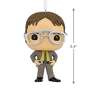 Hallmark The Office Dwight Schrute Funko POP! Christmas Ornament,Resin