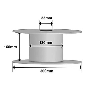 TIANSE PLA Filament 1.75mm PLA 3D Printer Filament, 5kg Cardboard Spool (11 lbs), Dimensional Accuracy +/- 0.03mm (Black 1-Pack)