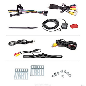 BOSS Audio Systems Elite BN965BLC Car GPS Navigation DVD Player - Double Din, Bluetooth Audio and Calling, 6.5 Inch LCD Touchscreen Monitor, MP3/CD/DVD/USB/SD, Aux-in, AM/FM Radio Receiver