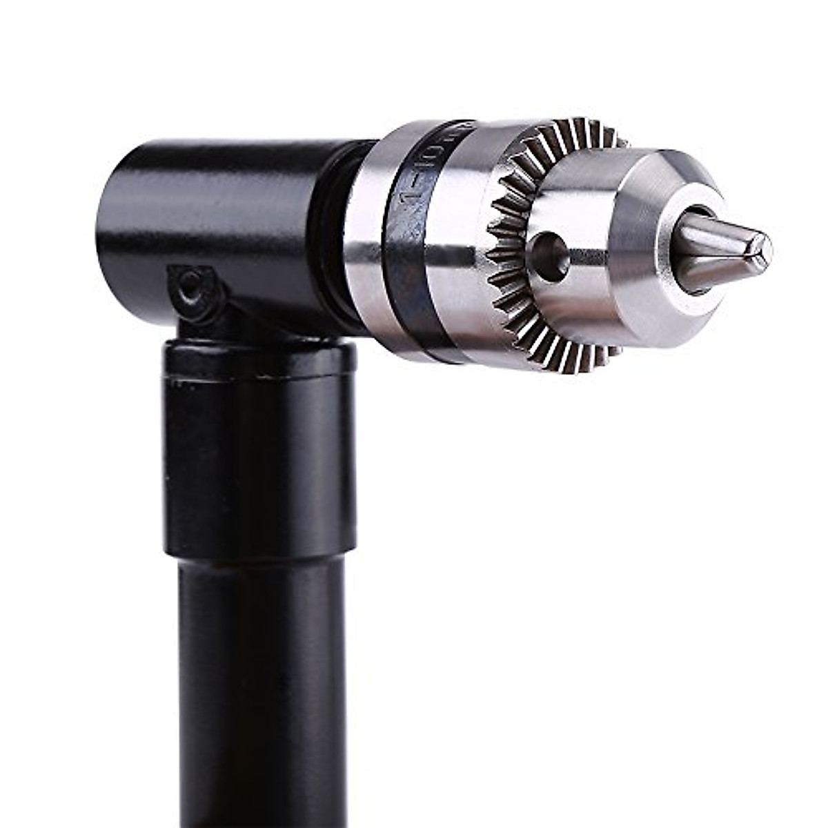 Aluminum Head Right Angle Bend Extension Chuck 90 Degree Drill Attachment Adapter 8mm Hex Shank Power Electric Drill Tool