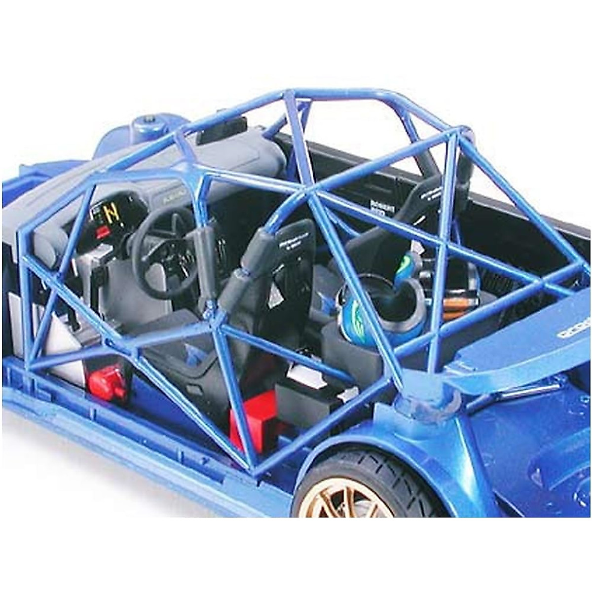 Tamiya Subaru Vehicle 300024240 Impreza WRC 2001 Car Model Kit 1:24, Multicoloured, 183.5 mm Length