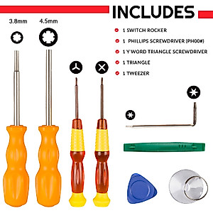 Electronic Repair Tool kit Gaming Screwdriver Repair Kit Set Compatible for Nintendo Switch, Wii, NES, SNES, N64, DS, Switch Lite, GBA, Gamecube by EVORETRO