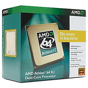 AMD Athlon 64 X2 Dual-Core 3800+ 2.0 GHz Processor with 89-Watt Power