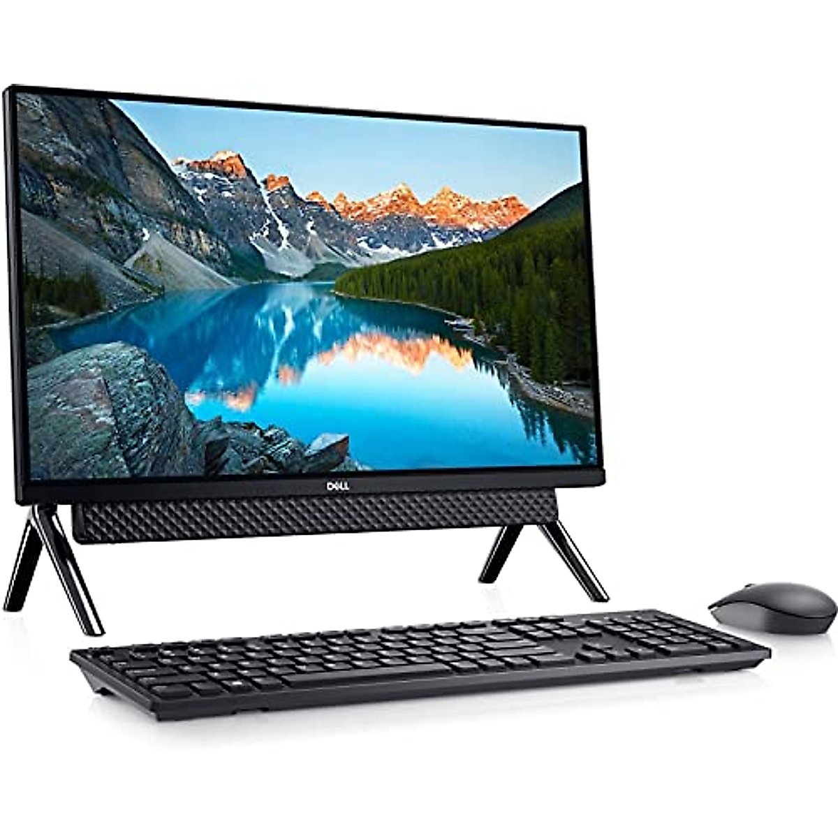 Dell Inspiron 5400 AIO Desktop, Intel Pentium Gold 2-Core Processor, 8GB DDR4 Memory, 256GB PCIe NVMe M.2 SSD, Windows 10 Home, 23.8" FHD Non-Touch Screen, Integrated Graphics