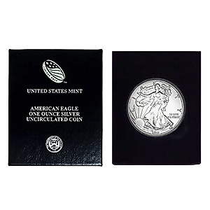 2011 - American Silver Eagle in Plastic Air Tite and Gift Box with our Certificate of Authenticity Dollar US Mint Uncirculated