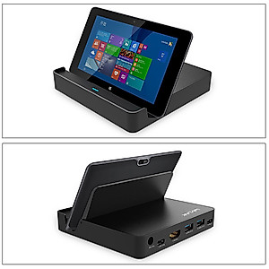 Wavlink Docking Station Compatible with Steam Deck USB 3.1 Gen 2 Type C Display Universal Hub with Power Delivery 4K HDMI Stand Charger for Phone Pad Tablet with 36W Power Adapter
