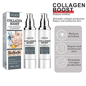 XIGUA EELHOE Collagen Boost Anti-Aging Serum, Hyaluronic Acid, 2PCS