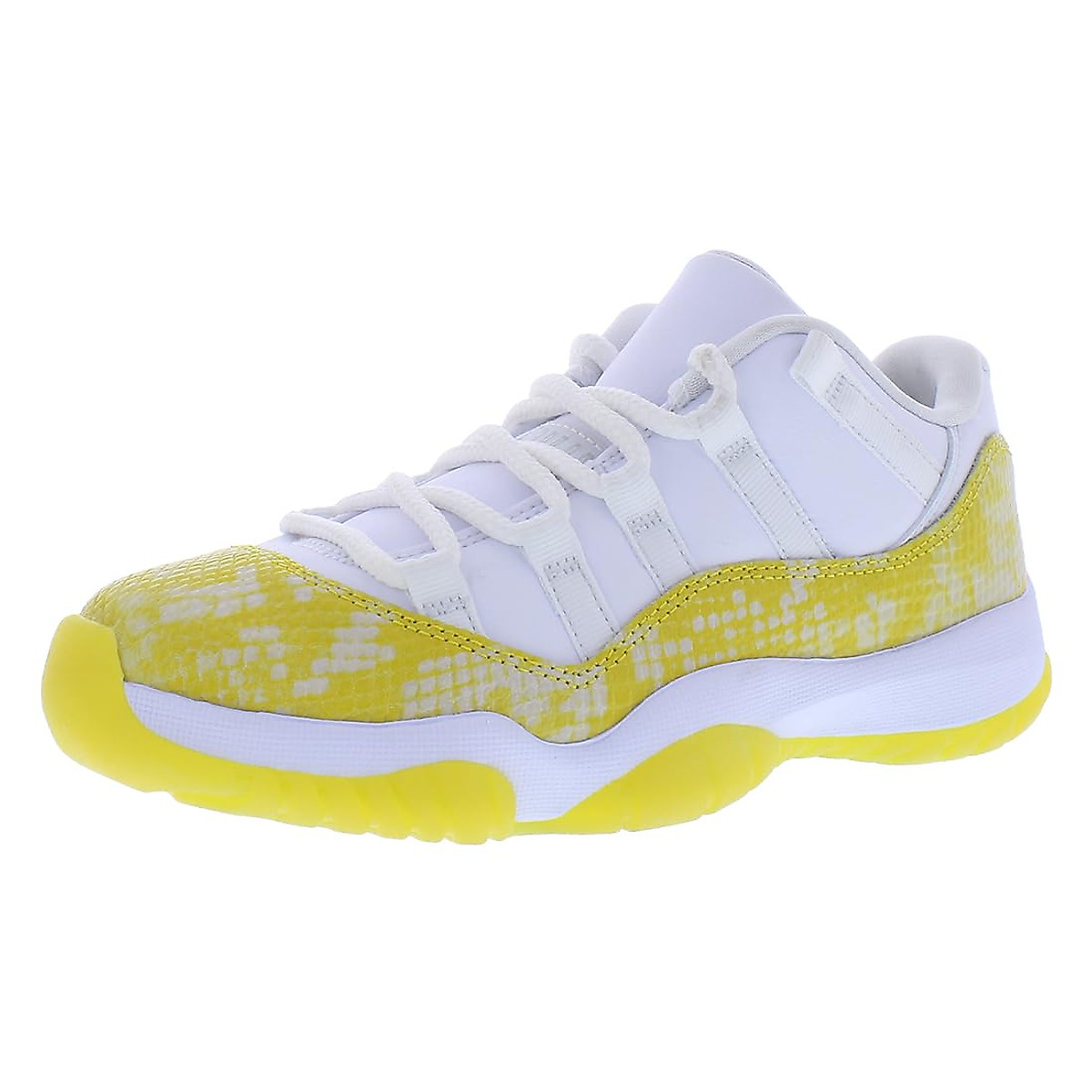 NIKE Air Jordan 11 Retro Low Women's Shoes Adult AH7860-107 (White/TOU), Size 5.5