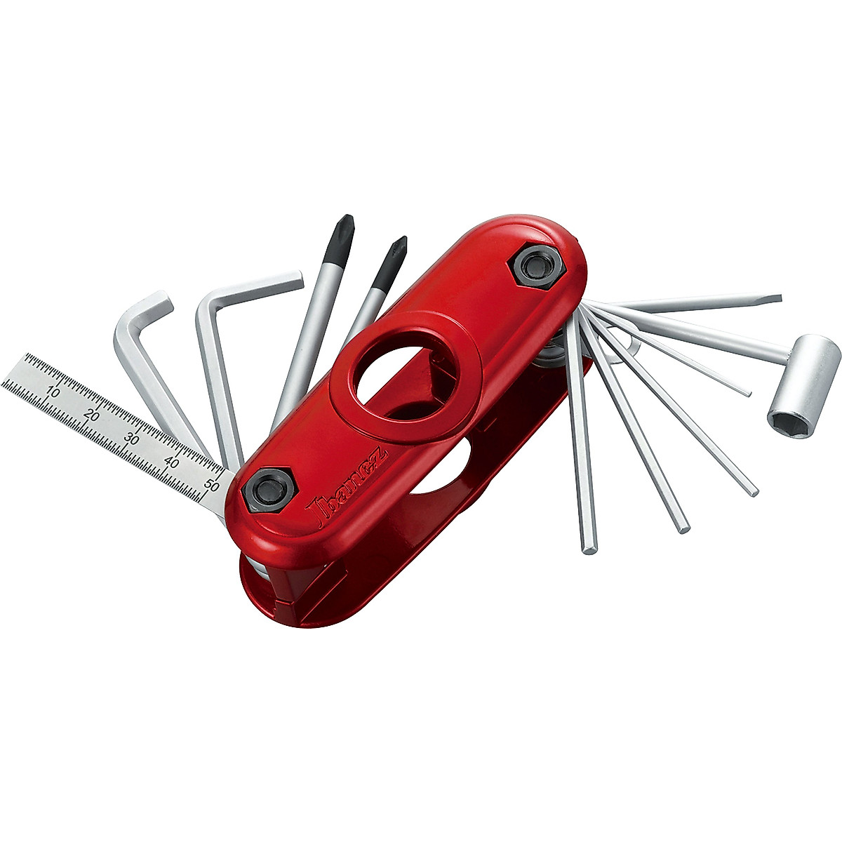 Ibanez MTZ MTZ11 Quick Access Multi Tool, Red