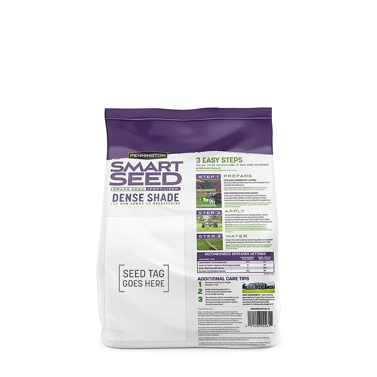 Pennington Smart Seed Dense Shade Grass Mix 3 lb