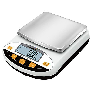 Bonvoisin Lab Scale 5000gx0.01g Digital Precision Analytical Balance 10mg High Precision Electronic Balance Jewelry Scale Kitchen Scale Scientific Scale Laboratory Scale Balance (5000gx0.01g)