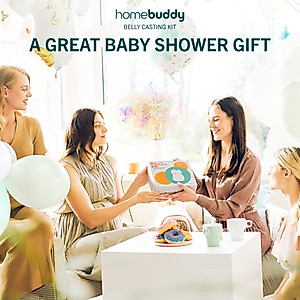 HomeBuddy Belly Casting Kit Pregnancy - All in One - DIY Pregnancy Belly Casting Kit for Expecting Moms