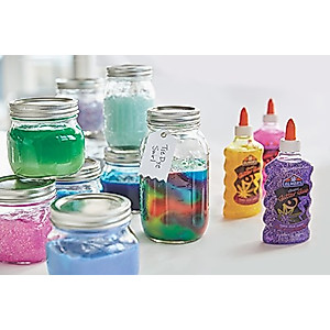 Elmer's Classic Glitter Glue, 6 Ounces, Assorted Primary Colors, Set of 3 - E317