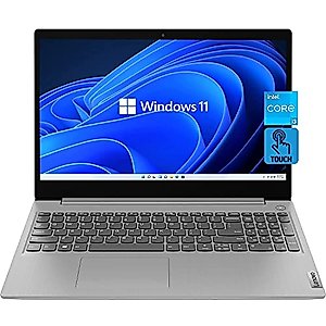 Lenovo 2022 Newest Ideapad 3 Laptop, 15.6 Inch Touch Screen, Intel Core i3-1115G4 Processor, 20GB RAM, 1TB SSD, WiFi 6, Webcam, Card Reader, Windows 11 Home, Bundle with JAWFOAL