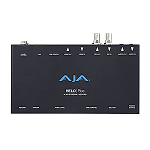 Aja HELO Plus H.264/MPEG-4 HD/SD Recorder and Streaming Appliance