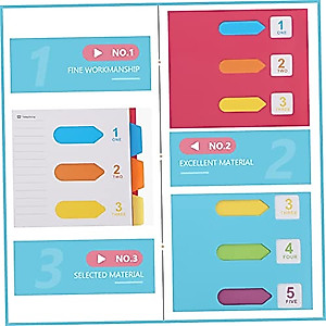 STOBOK 2pcs Notebook Prize Colorful Journal Daily Planner Book Digital Notepad Sketchbook Journal Notebooks for Work Time Management Jotters Coil Notepads Journey Handbooks