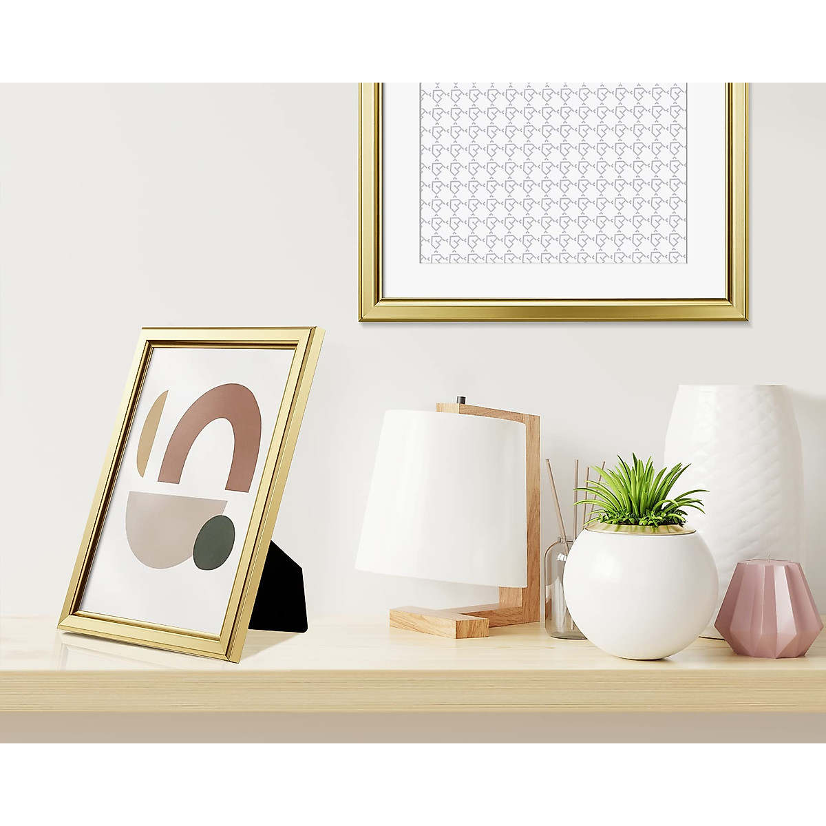 LaVie Home 8x10 Picture Frames (12 Pack, Gold) Simple Designed Photo Frames for Wall Mount Display, Set of 12 Classic Collection