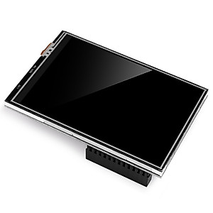 kuman for Raspberry Pi 3B+ TFT LCD Display, 3.5 Inch 480x320 TFT Touch Screen Monitor for Raspberry Pi Model B A+ SPI Interface with Touch Pen SC06