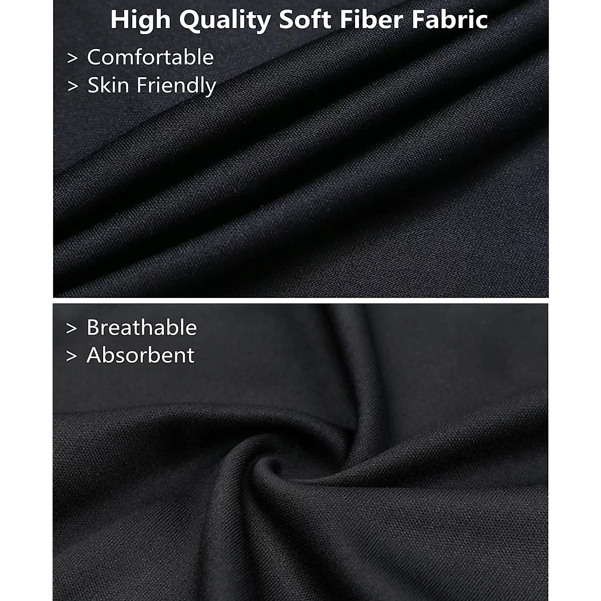 bodbop Balaclava Ski Face Mask Windproof Full Head Mask Sun UV Protection Face Cover for Men Women Outdoor Sports Cycling (Black)