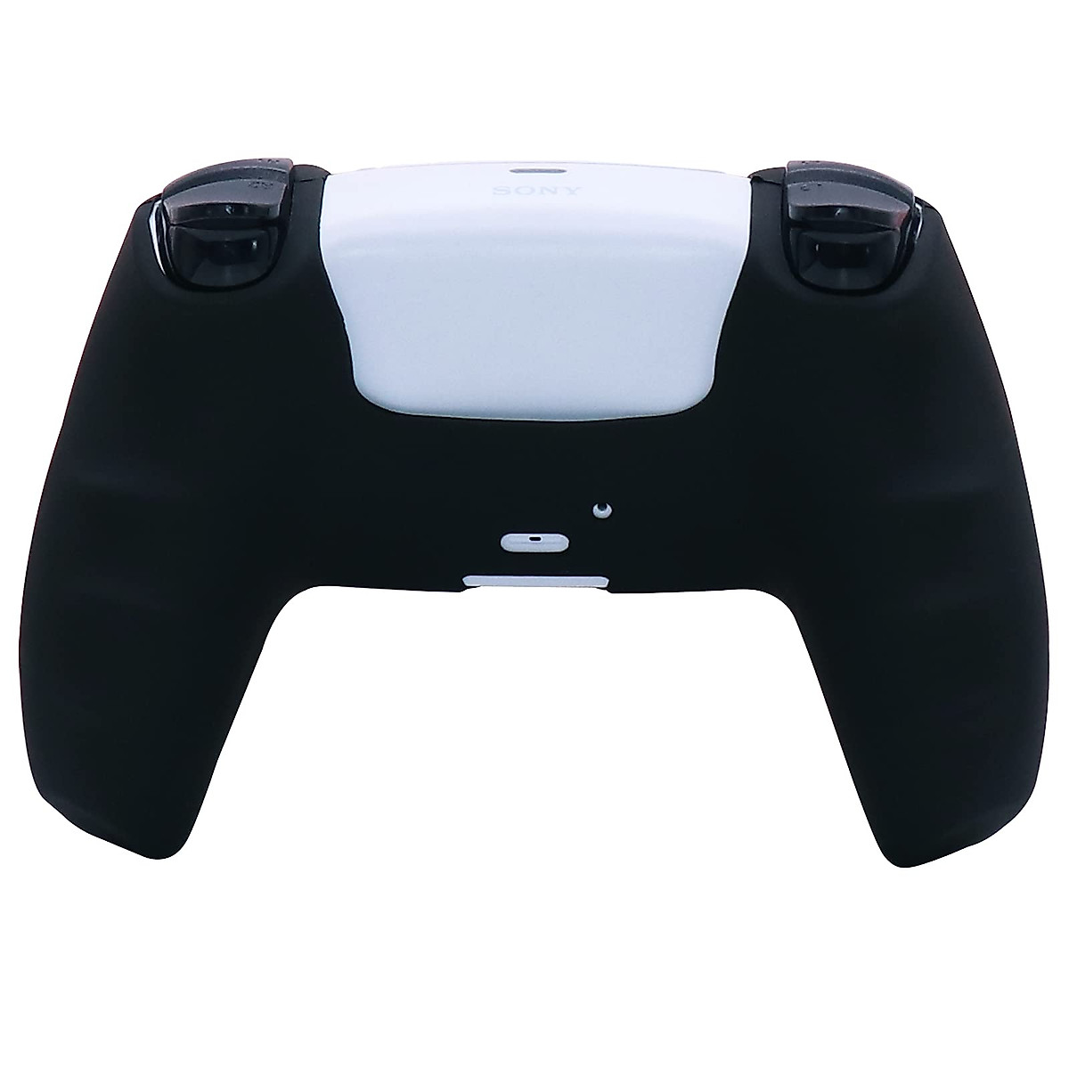 HLRAO silicone case with laser engraved dragon (radiation) for PS5 controller + x2 laser dragon pattern thumb grips and 8 thumb grips.