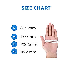 MEDELIM Medical Nitrile Gloves 5 Mil - Cleaning Supplies, Gloves Disposable Latex Free - Ideal for Medical Use, Durable and Safe, Powder-Free, Comfortable Fit for Sensitive Skin