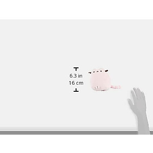 GUND Pusheen The Cat Squisheen Plush, Stuffed Animal Cat for Ages 8 and Up, Pink, 6"